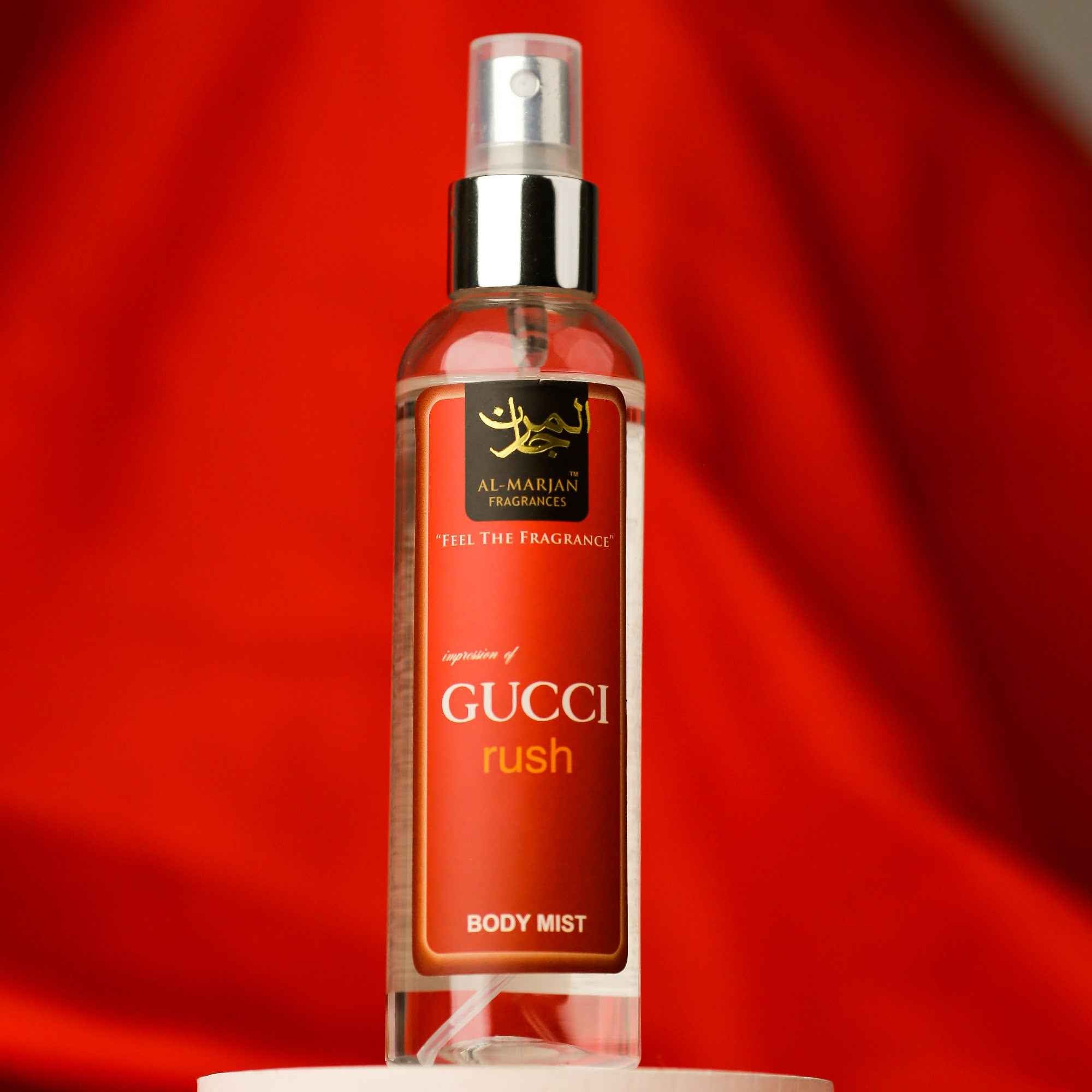 Al Marjan Body Mist Gucci Rush - Refreshing All-Day Fragrance – MAT Beauty